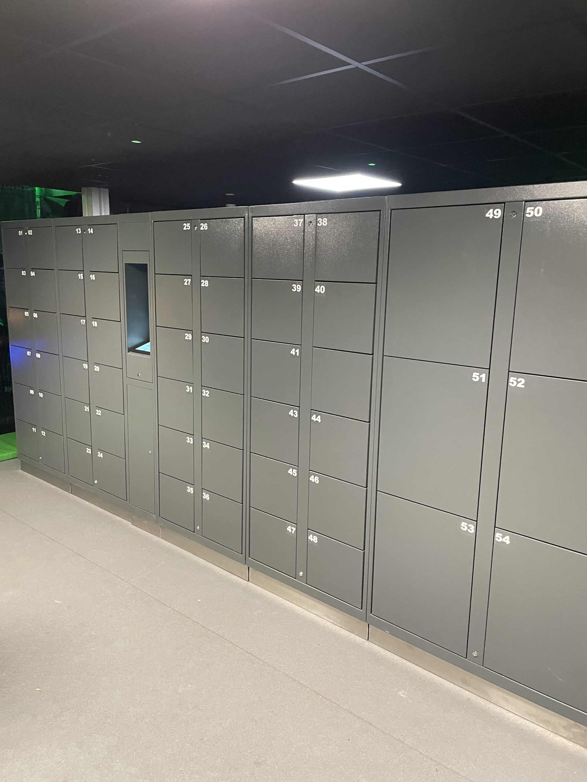 New electronic locker install, basingstoke UK - Eurolockers
